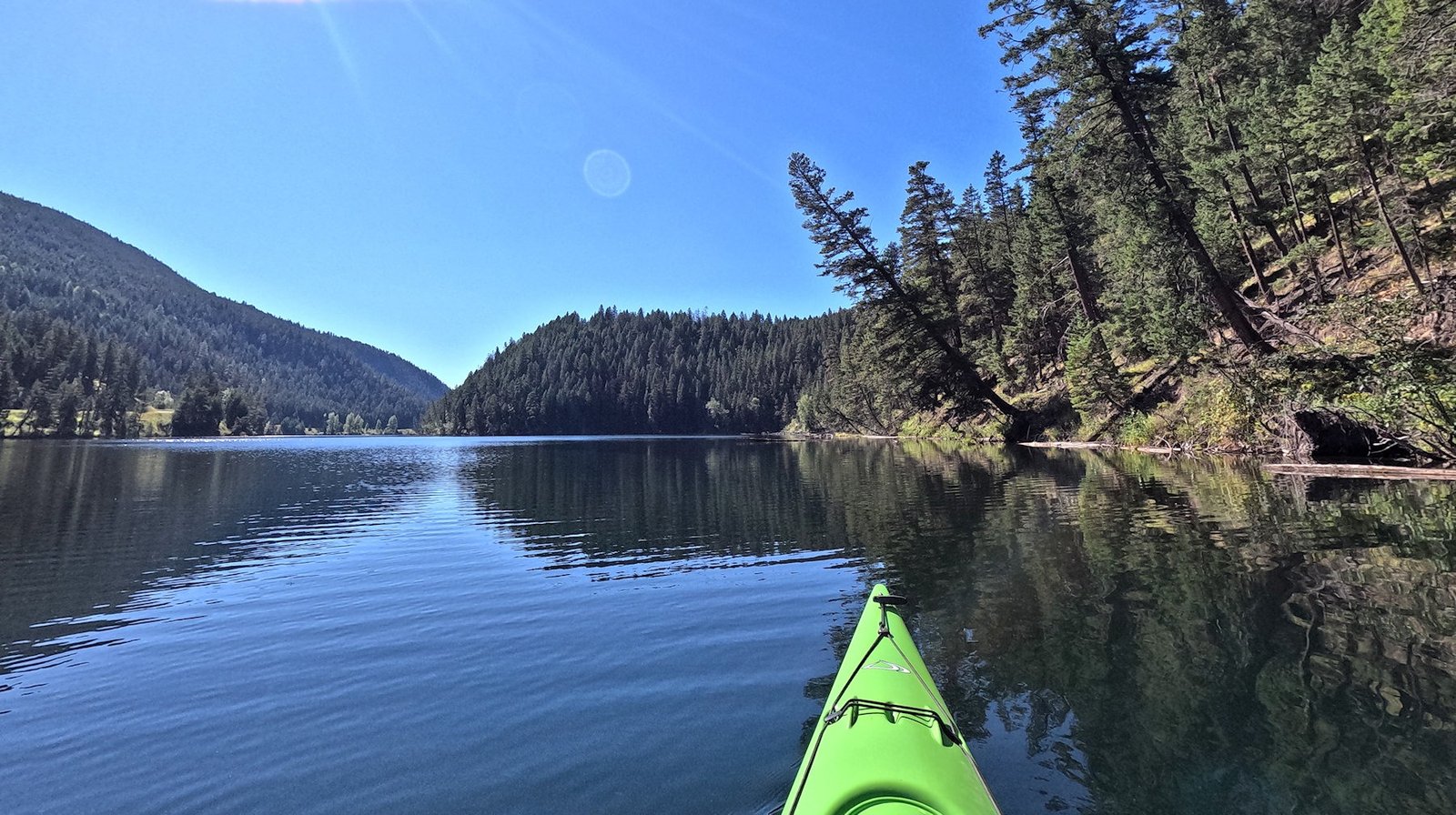 Kayaking Pillar Lake - Ramble On