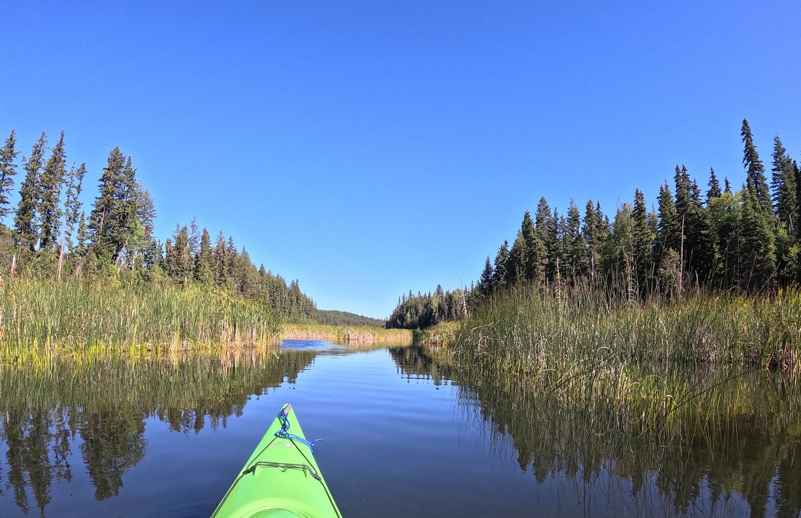Kayaking Badger Lake - Ramble On