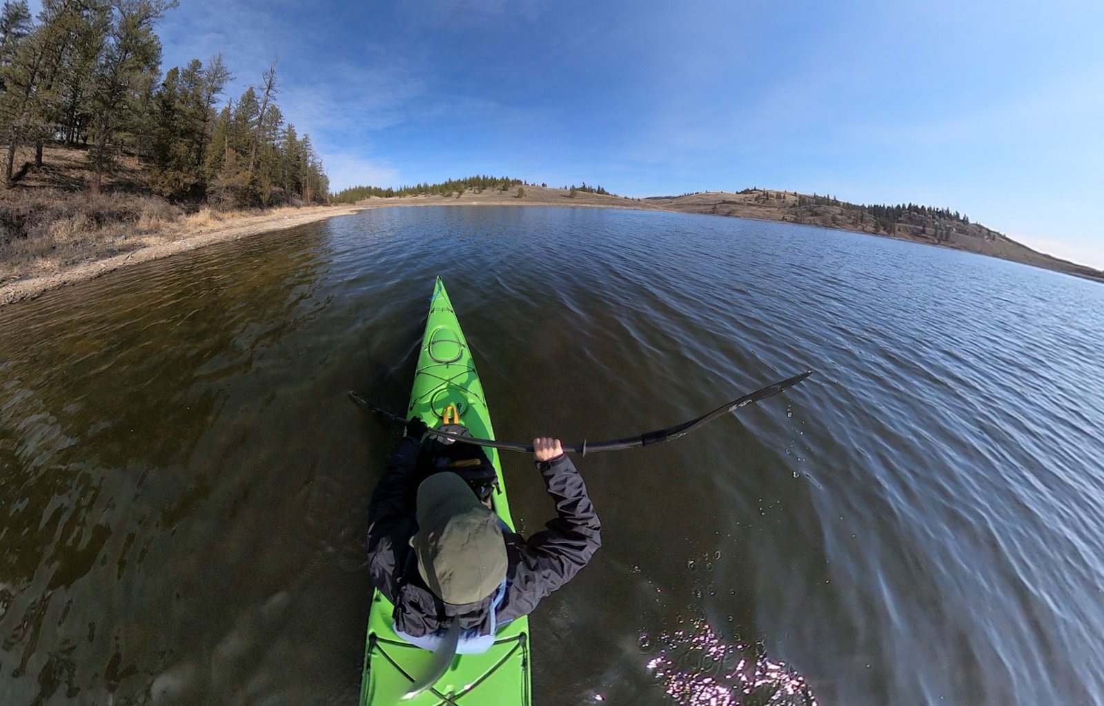 Early Kayaking on Jacko Lake - Ramble On